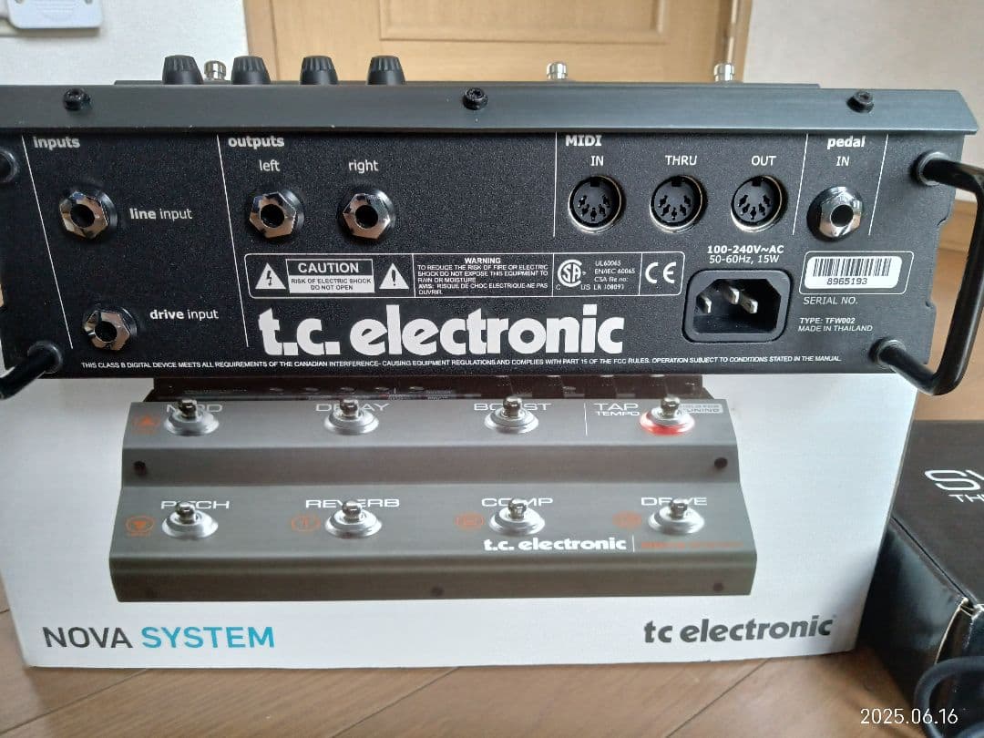 tc electronic NOVA SYSTEM とSwitch 3 セット