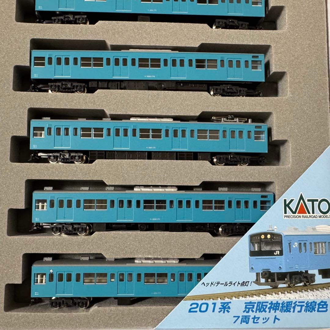 KATO 201系(京阪神緩行線) 7両セット 付属品未使用 鉄道模型 Nゲージ