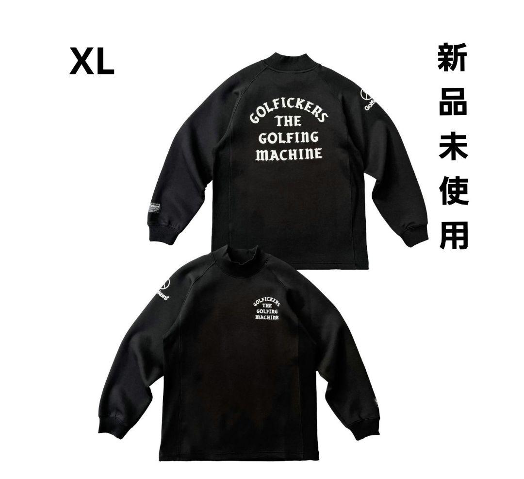 新品未使用 Sports Mix Mock Neck -Black-　ゴルフ
