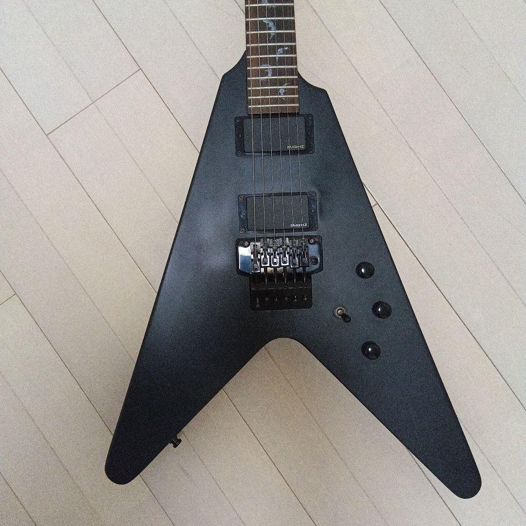 Schecter Diamond Series V-1 FR ブラック　美品！