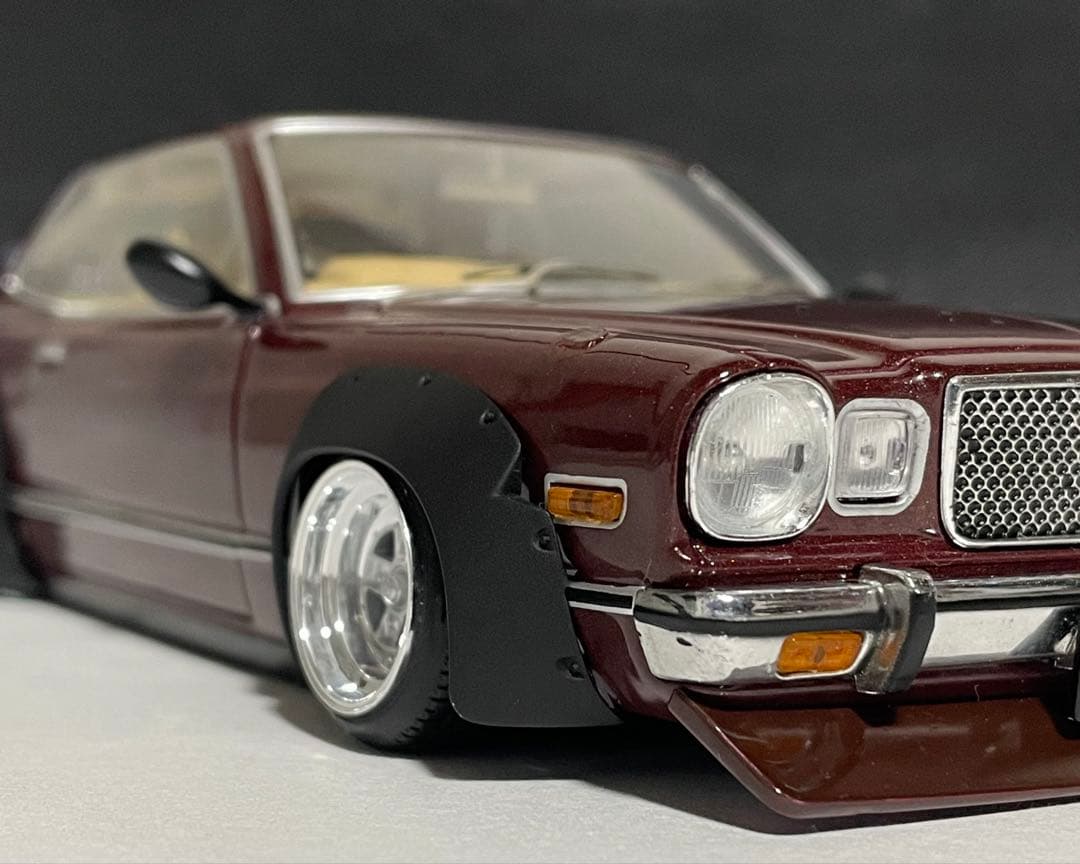 1/24 アシェット 国産名車 TOYOTA マークⅡ 改造車 カスタム 旧車