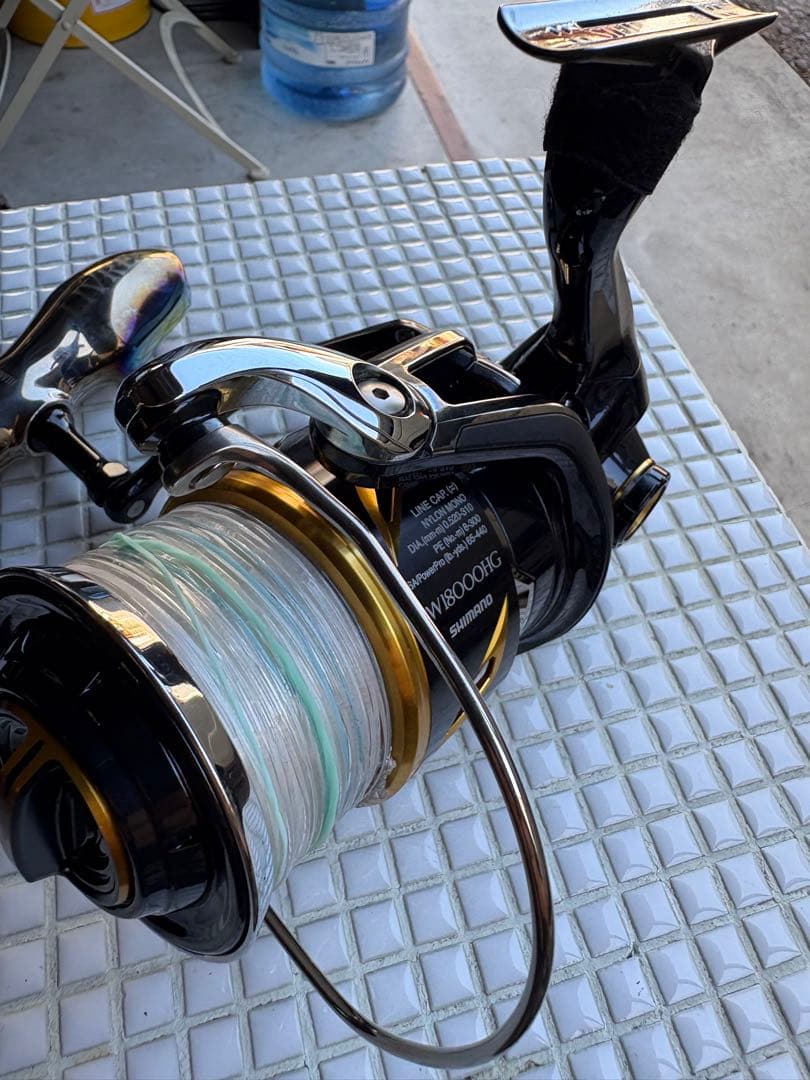 Shimano ステラSW18000HG スペアスプール付き