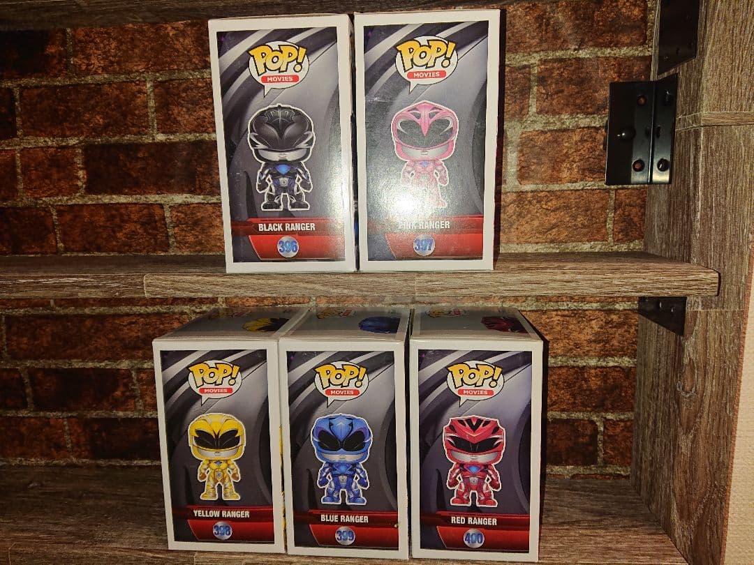 funko pop パワーレンジャー ５点セット