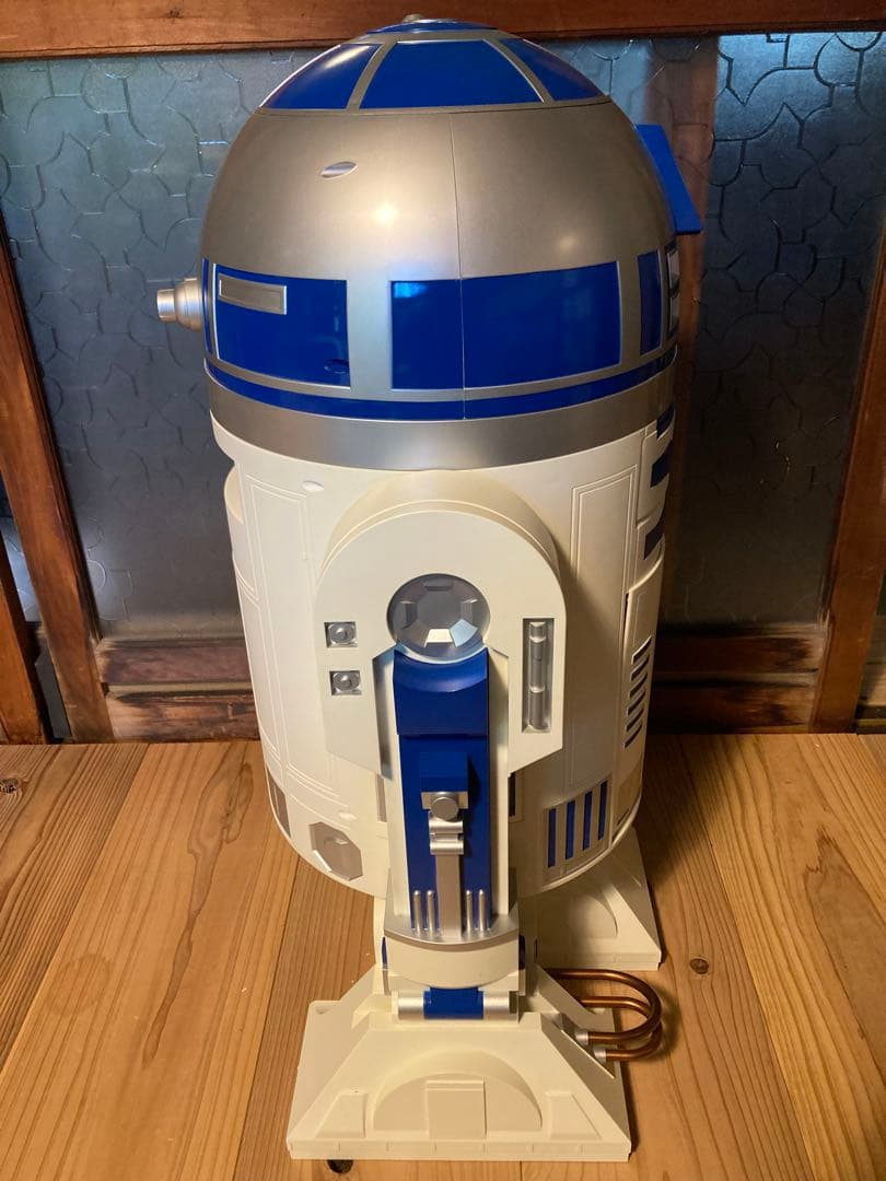 【超美品•日焼け無】スターウォーズR2-D2 超大型フィギュア型DVDプレーヤー