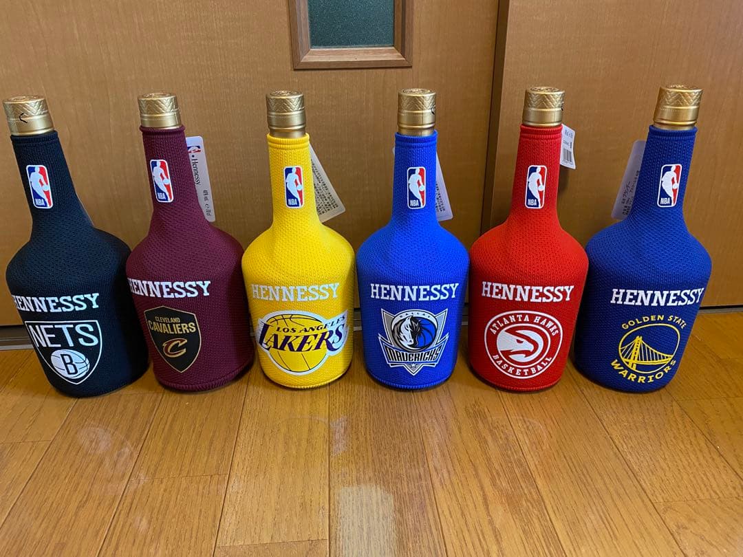Hennessy NBAチームボトルセット 6本　限定　早い者勝ち