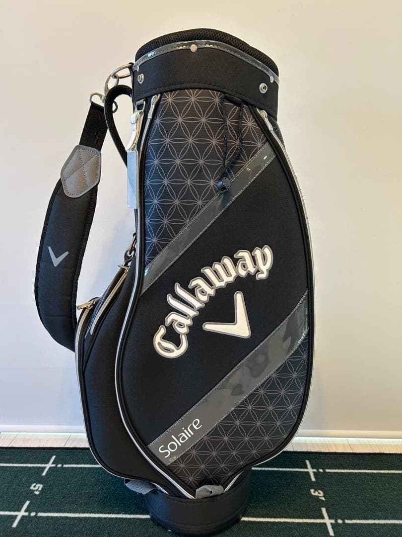美品！Callaway Solaireキャディーバックのみ／フード・名前タグ付付