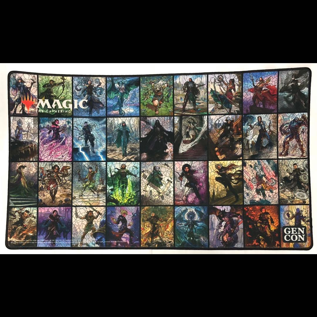 mtg プレイマット 灯争大戦 プレインズウォーカー ニコルボーラス リリアナ他