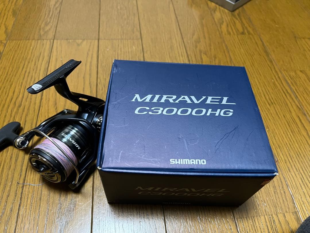 SHIMANO MIRAVEL C3000HG スピニングリール　　　美品