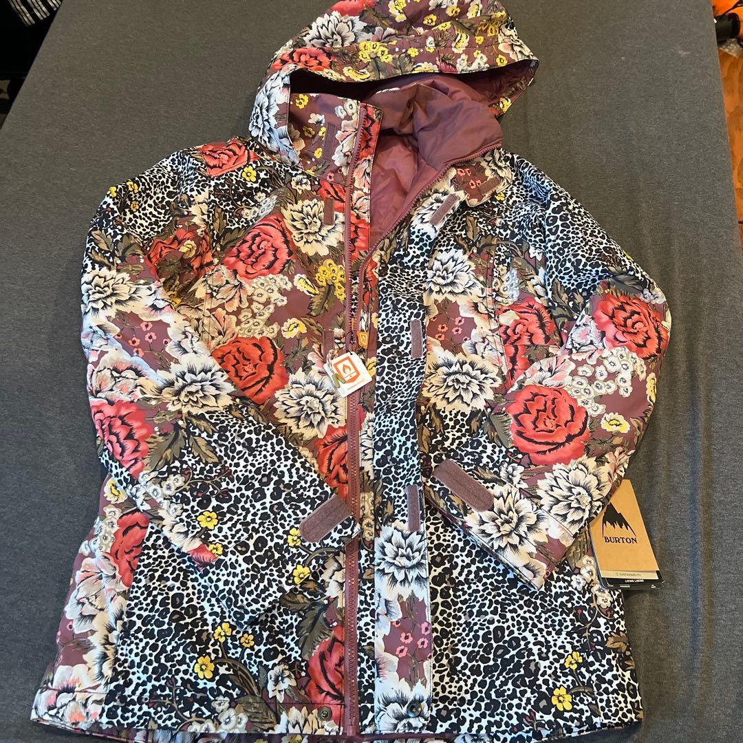 バートン　スキーウェア　花総柄　Sサイズ