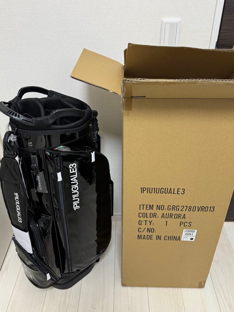 新品 1PIU1UGUALE3 /AURORA CADDIE BAG