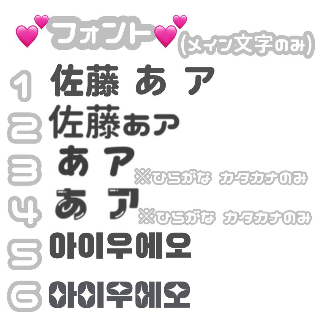 ネームボード セミオーダー ファンサ 連結文字パネル オタ活