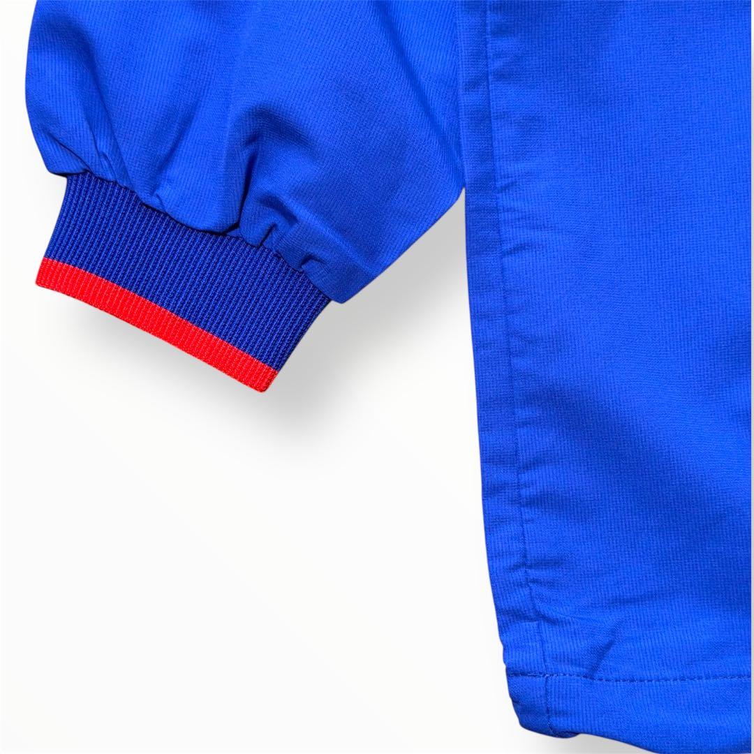 ミズノ ウィンドブレーカー 上下 セットアップ ジャージ ブルー L/Oサイズ