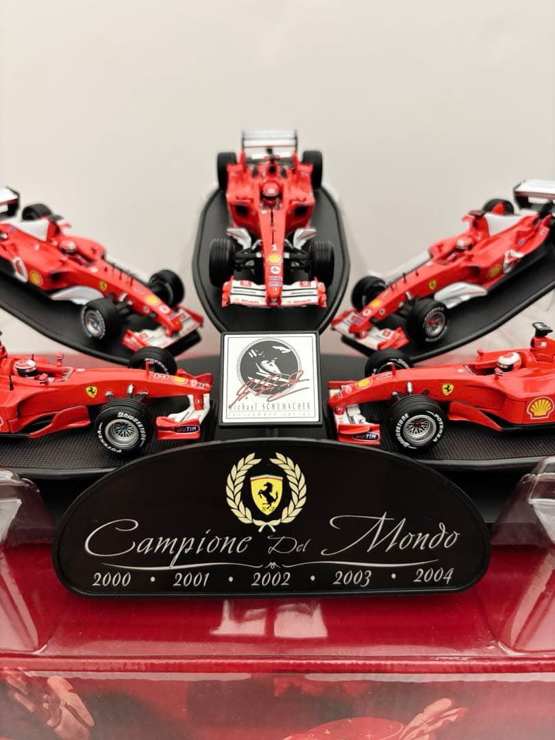 ホットウィール 1/43 フェラーリシューマッハ チャンピオンシップコレクション