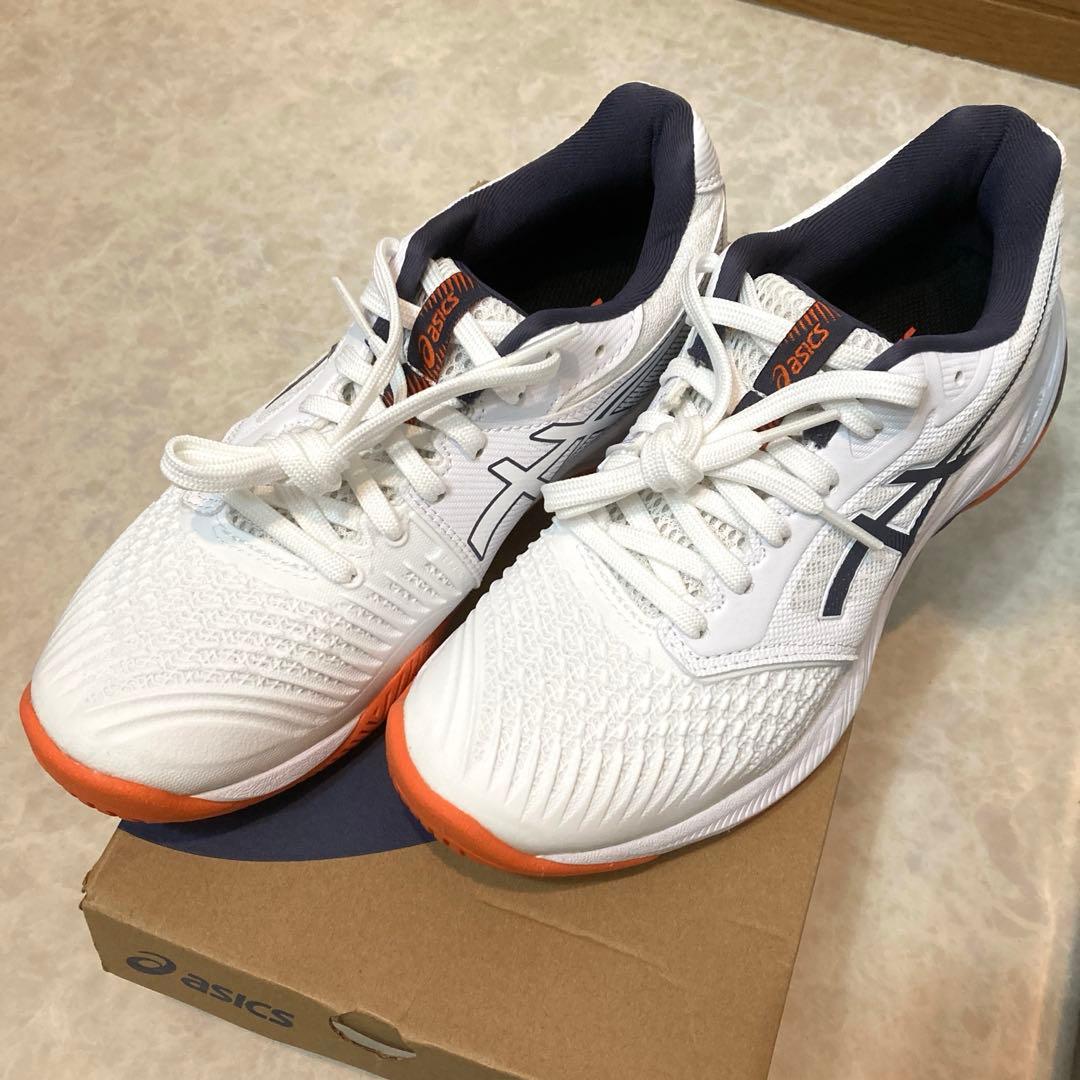 【美品】 asics ネットバーナー バレーボールシューズ