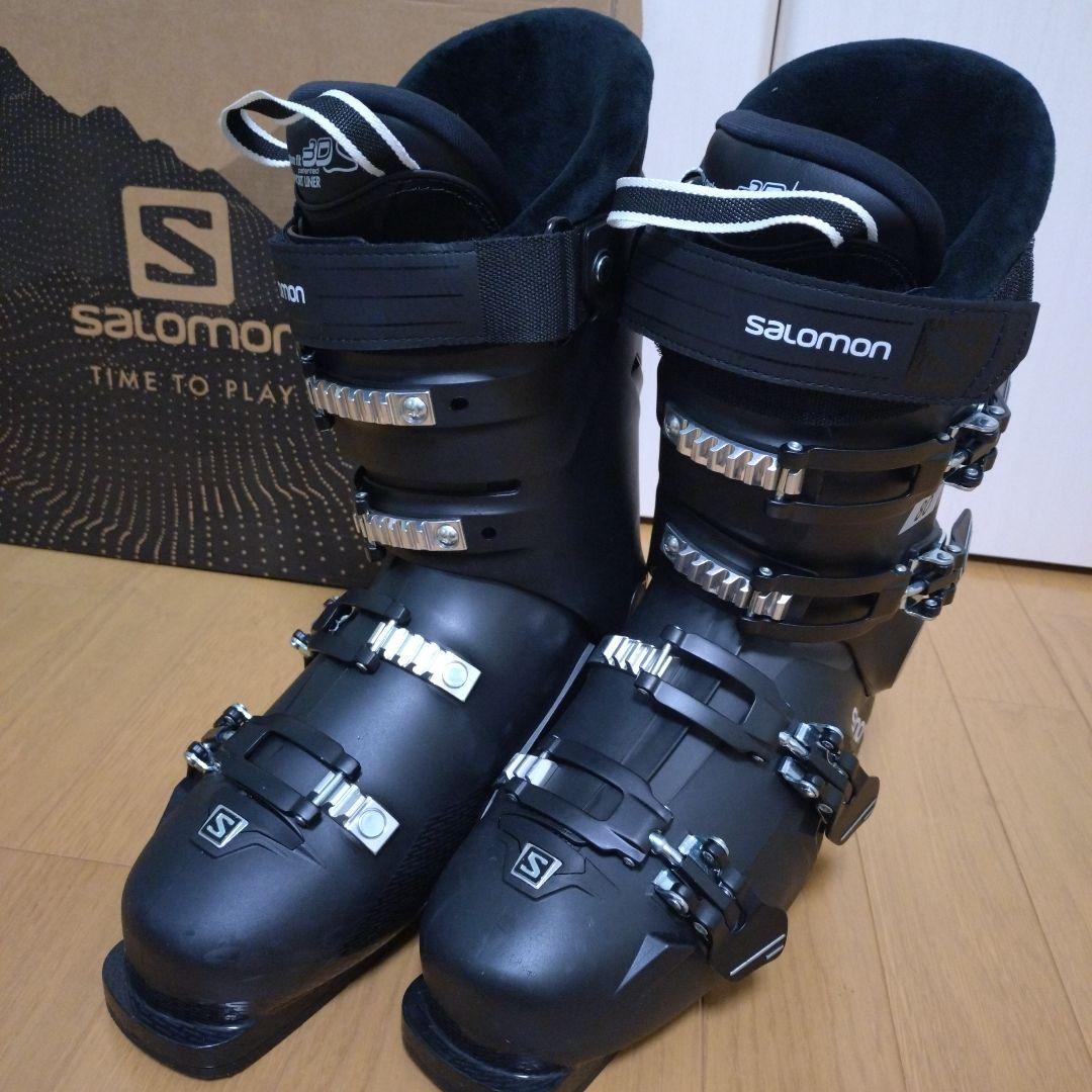 美品　Salomon S Pro 80 スキーブーツ 黒　26〜26.5cm