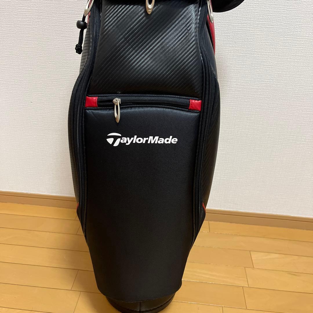 TaylorMade ゴルフバッグ・キャディバッグ 黒/赤