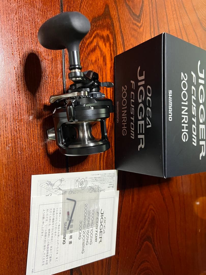 オシアジガーFカスタム2001NRHG左巻き 新品未使用