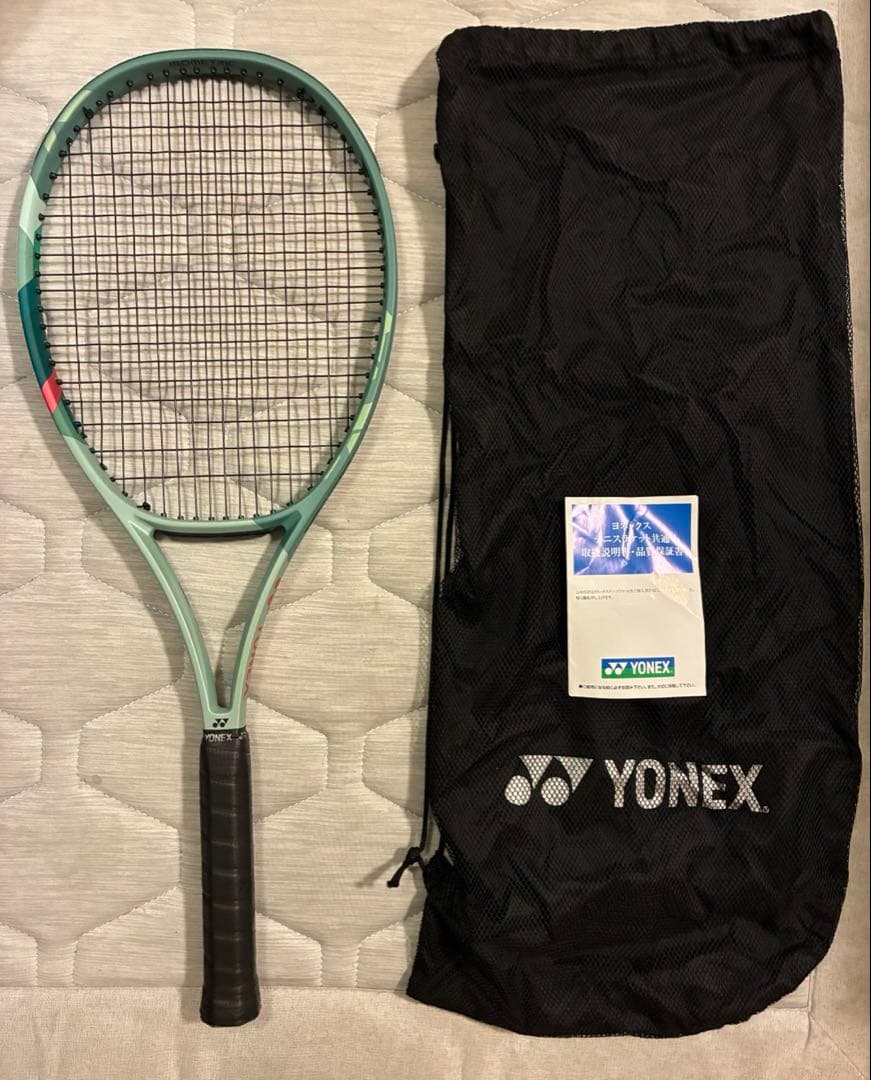 7日まで値下げ中　YONEX PERCEPT 100L G2 ソフトケース付