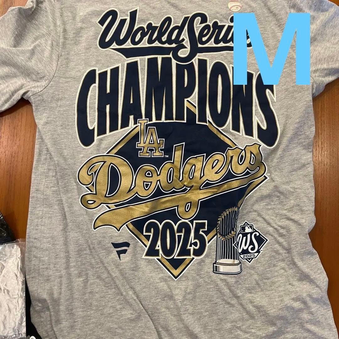 LA Dodgers 2025 ワールドシリーズ優勝Tシャツ