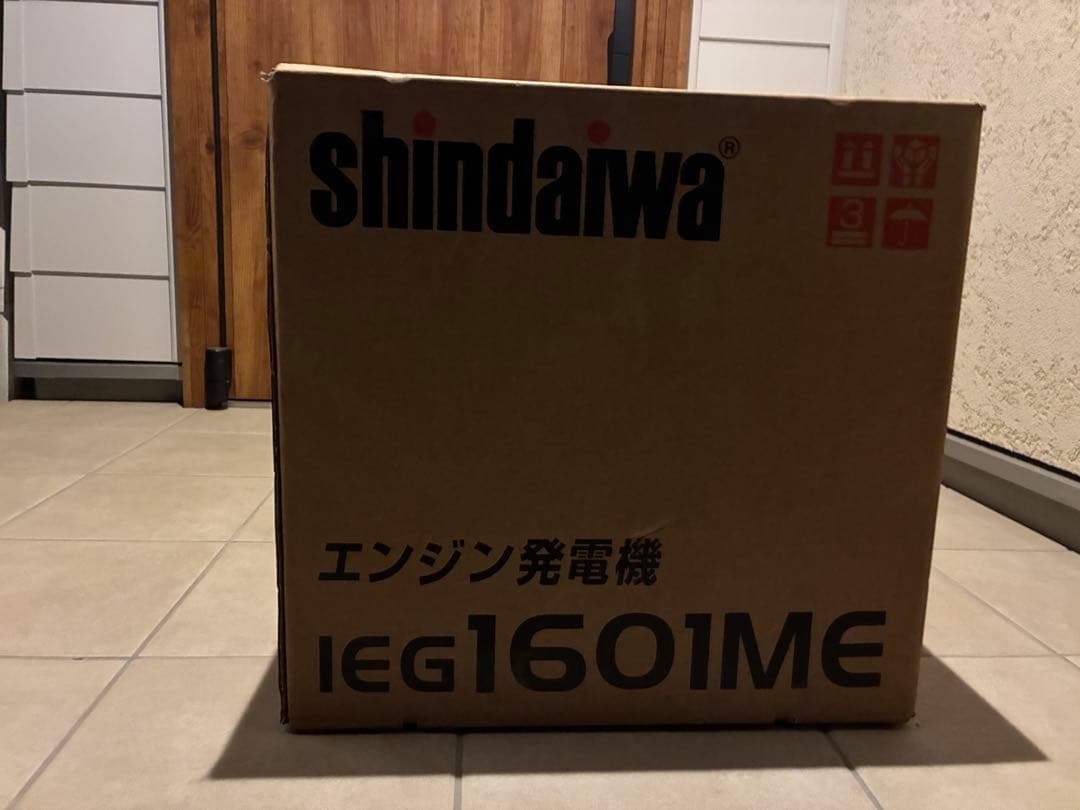 shindaiwa IEG1601ME ポータブル発電機