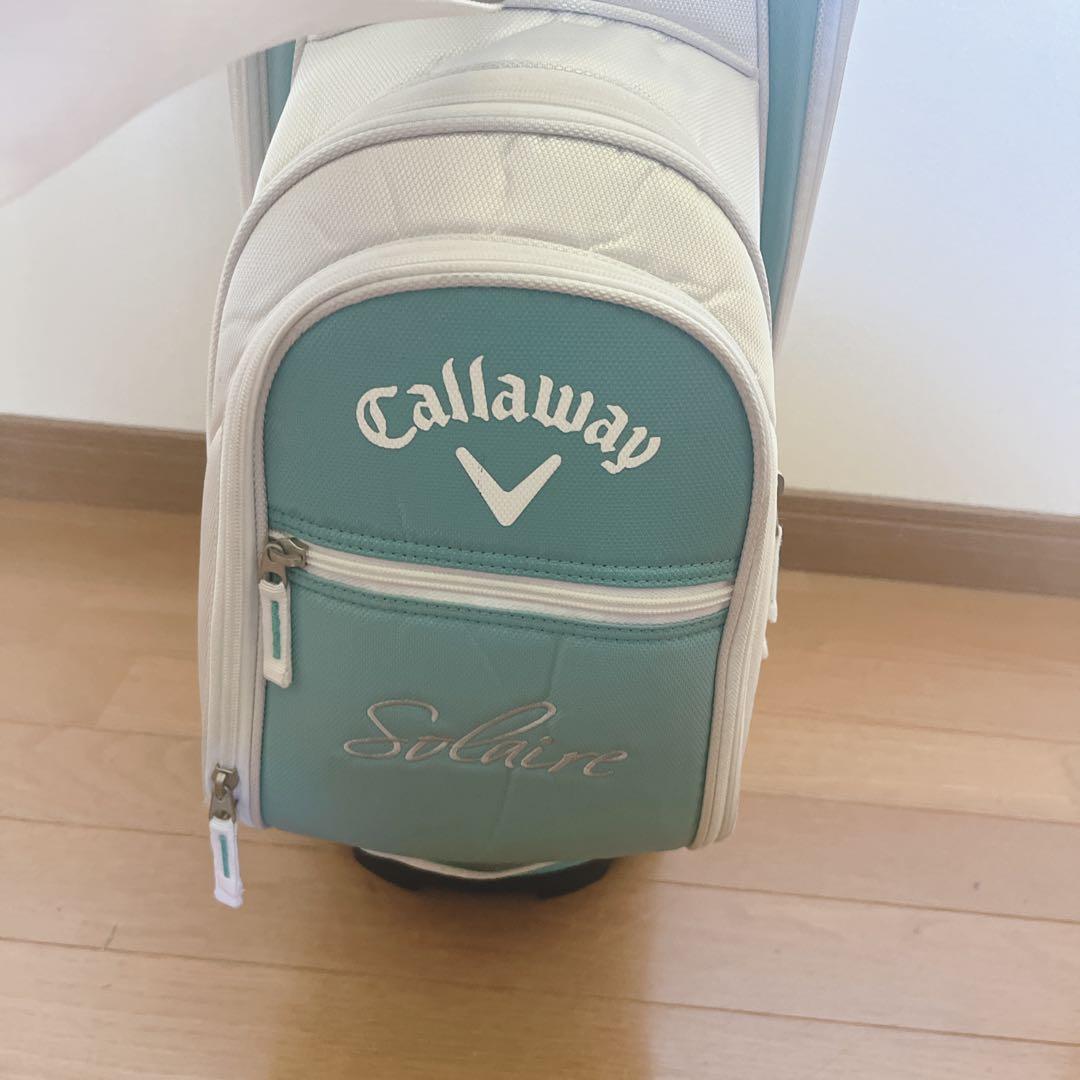 K276 Callaway レディースキャディバッグ ソレイユ マリンブルー