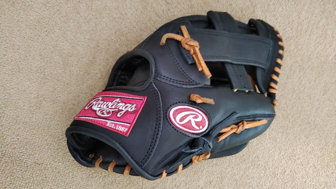Rawlings 軟式野球グローブ 黒
