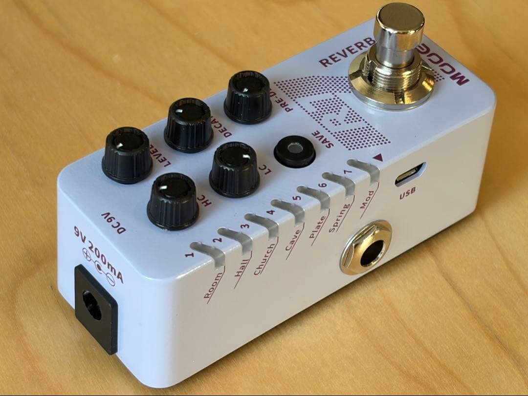 ☆ MOOER R7 リバーブ 新同美品