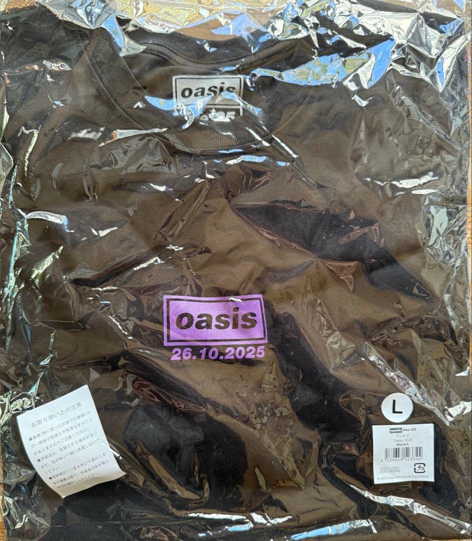 oasis TOKYO 1026 Tシャツ　Lサイズ