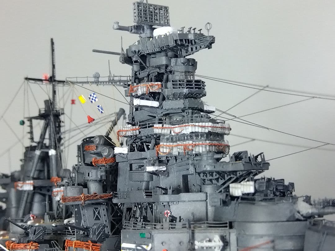 1/700フルハル精密模型 帝国海軍戦艦 榛名完成品