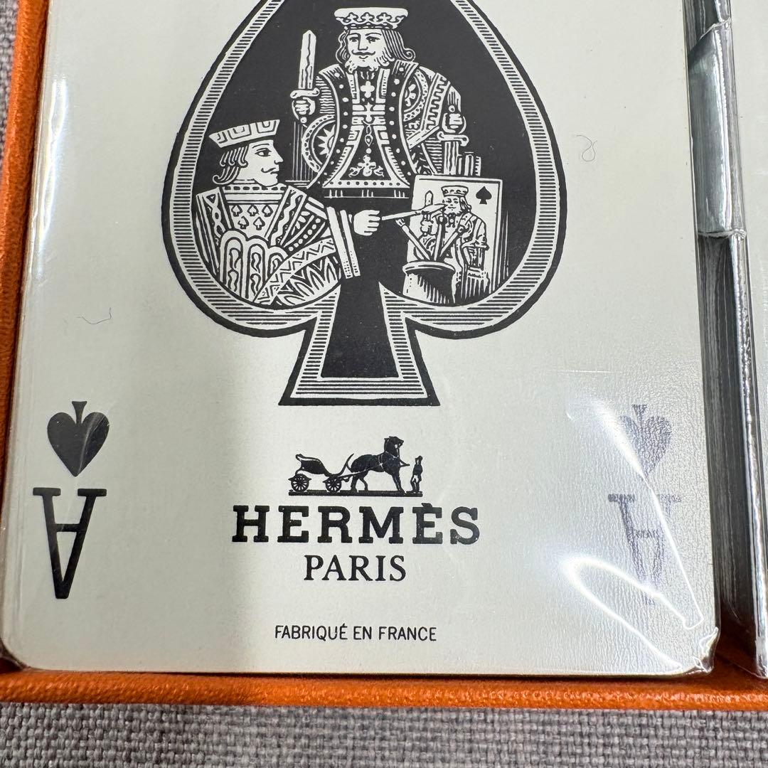 未使用 HERMES エルメス トランプ カードゲーム ブランド