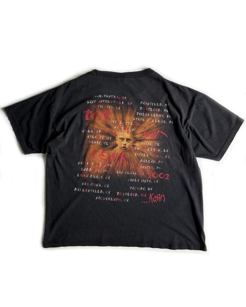 2002 KORN/ UNTOUCHABLE ツアー バンド Tシャツ