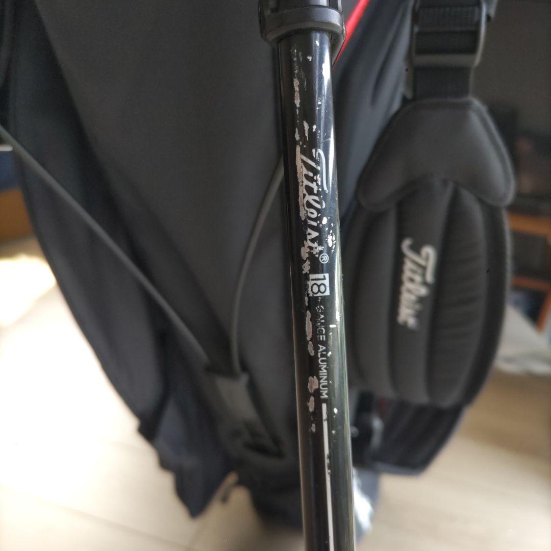 Titleist スタンドバッグ ブラック/レッド