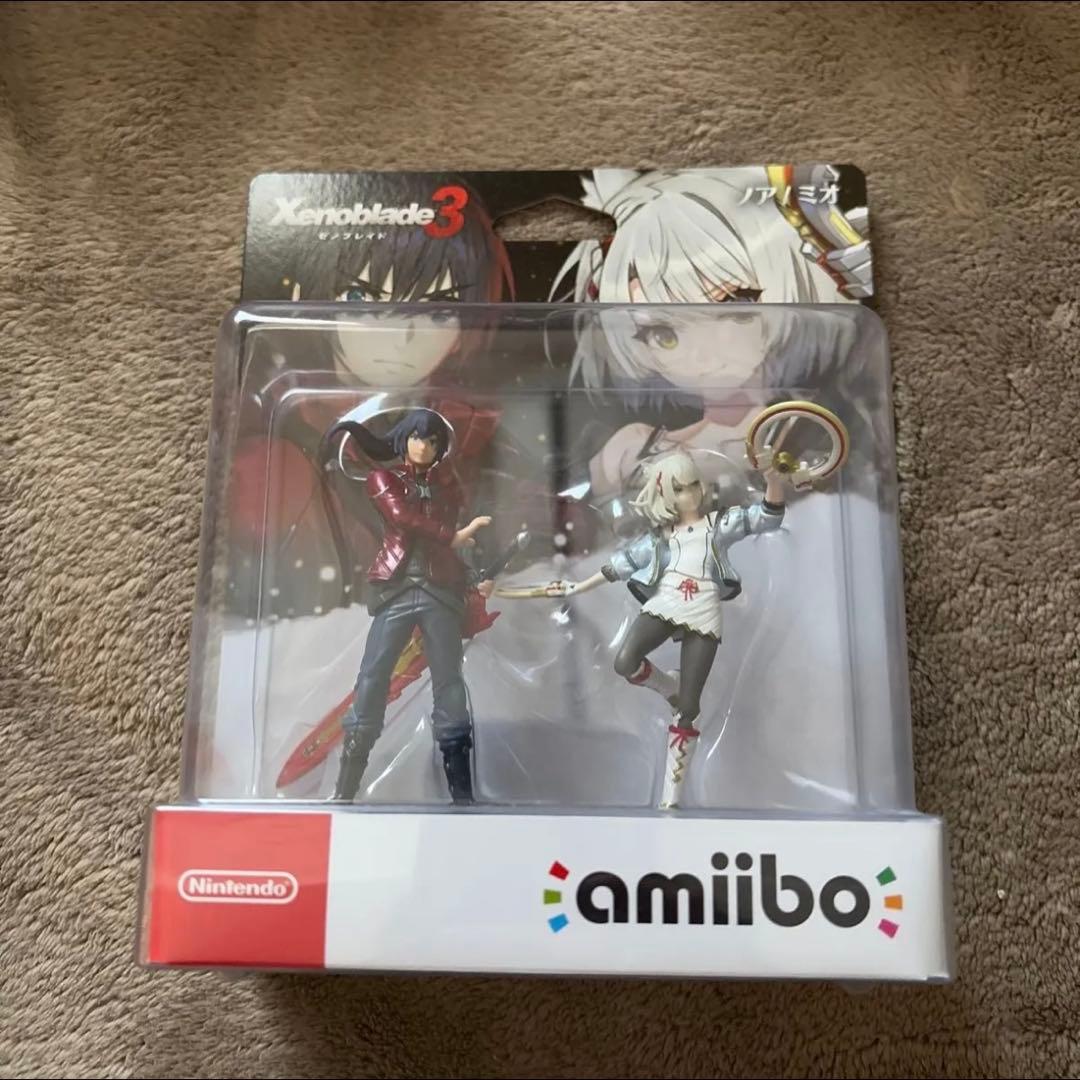 amiibo ゼノブレイド　シュルク ホムラ ヒカリ ノア ミオ 5体セット