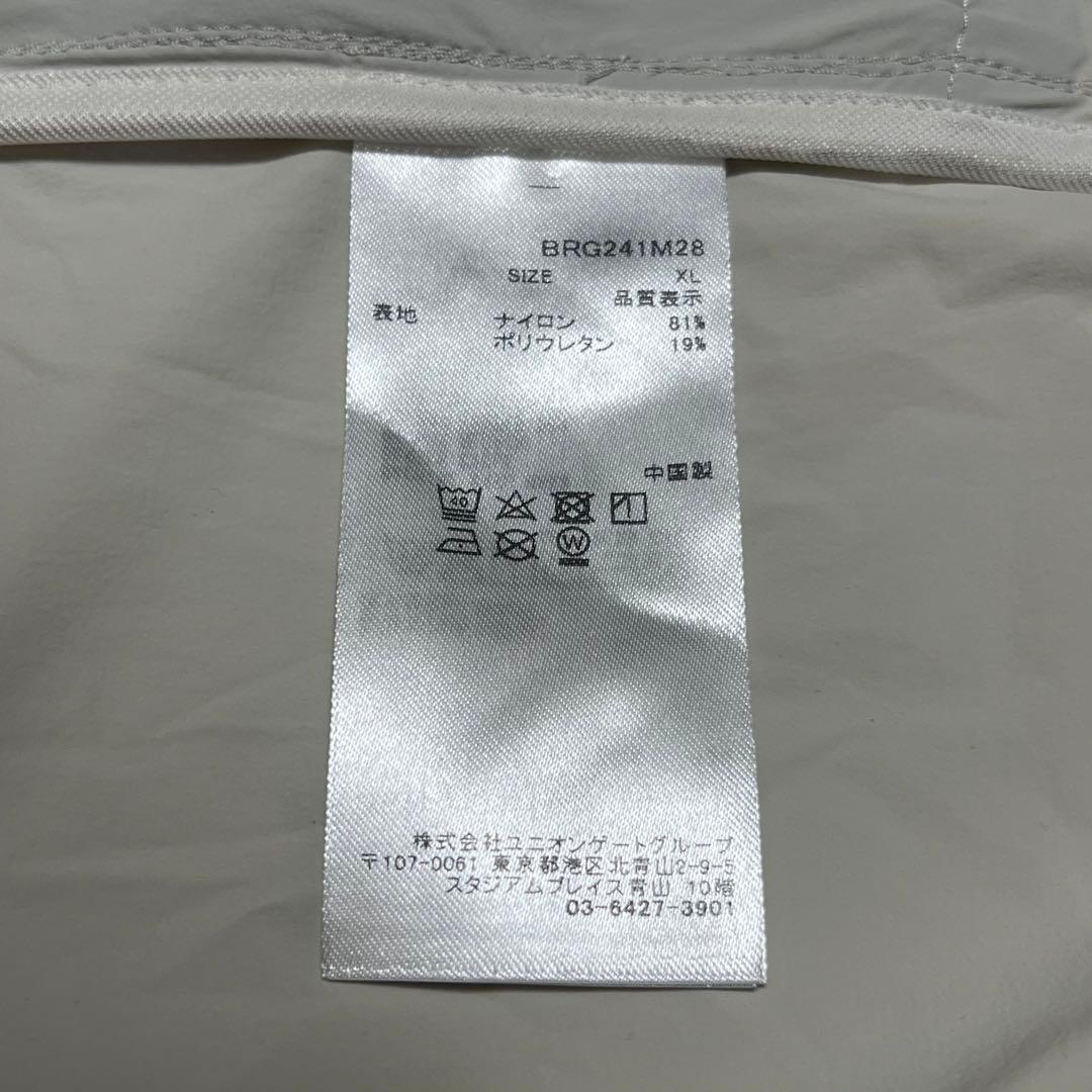 美品 BRIEFING GOLF ウィンドブルゾン XL 薄手 撥水 ストレッチ