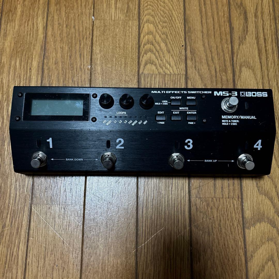 boss ms-3 スイッチャー 箱・説明書・付属品付き