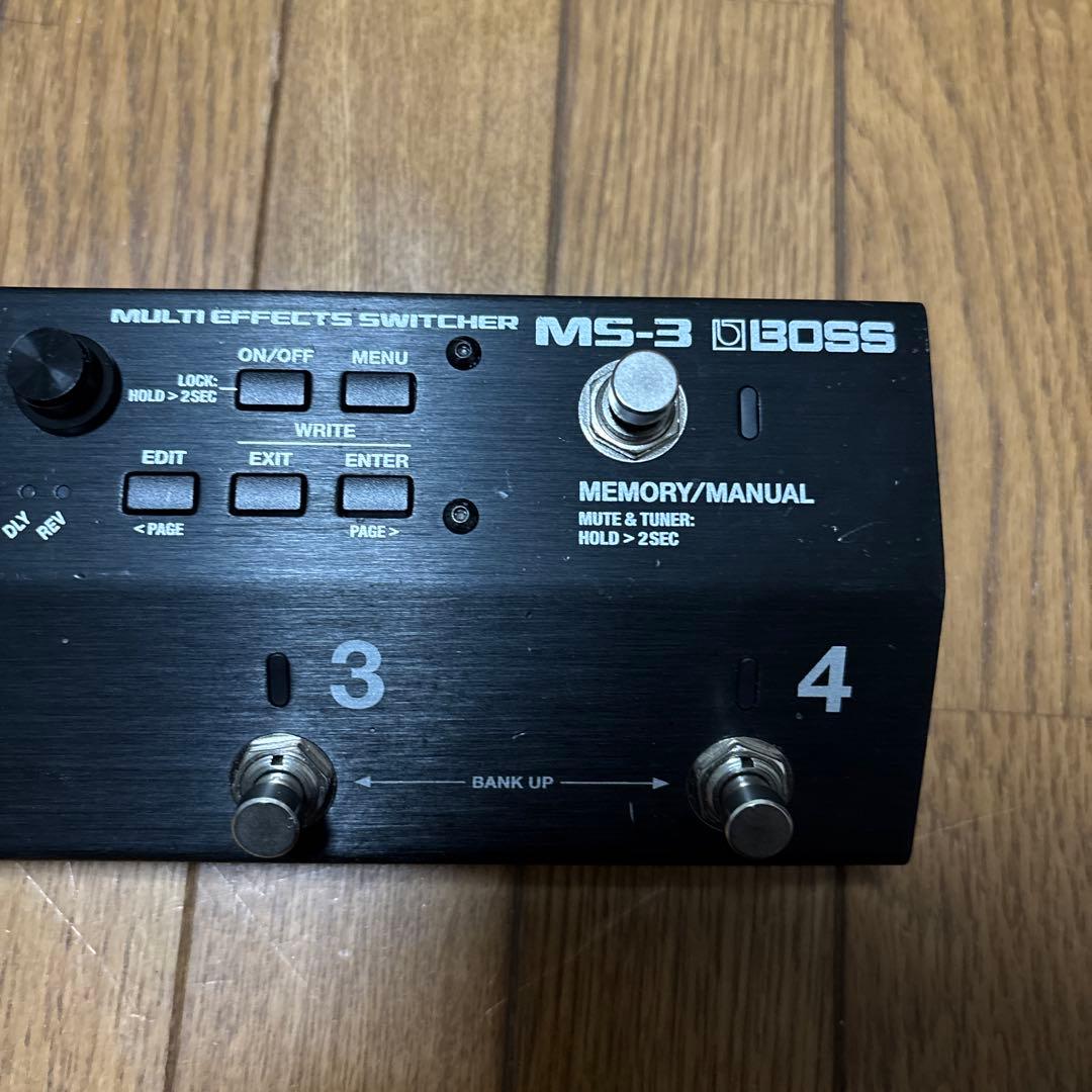 boss ms-3 スイッチャー 箱・説明書・付属品付き