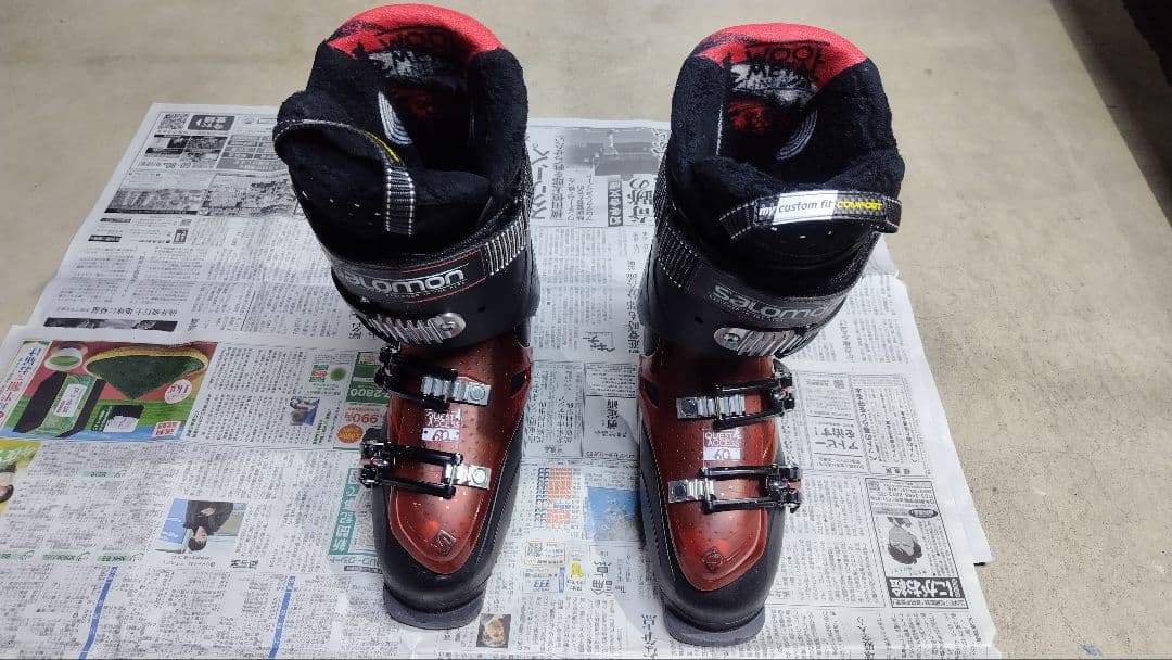 SALOMON ウォークモード付きスキー ブーツ 26cm