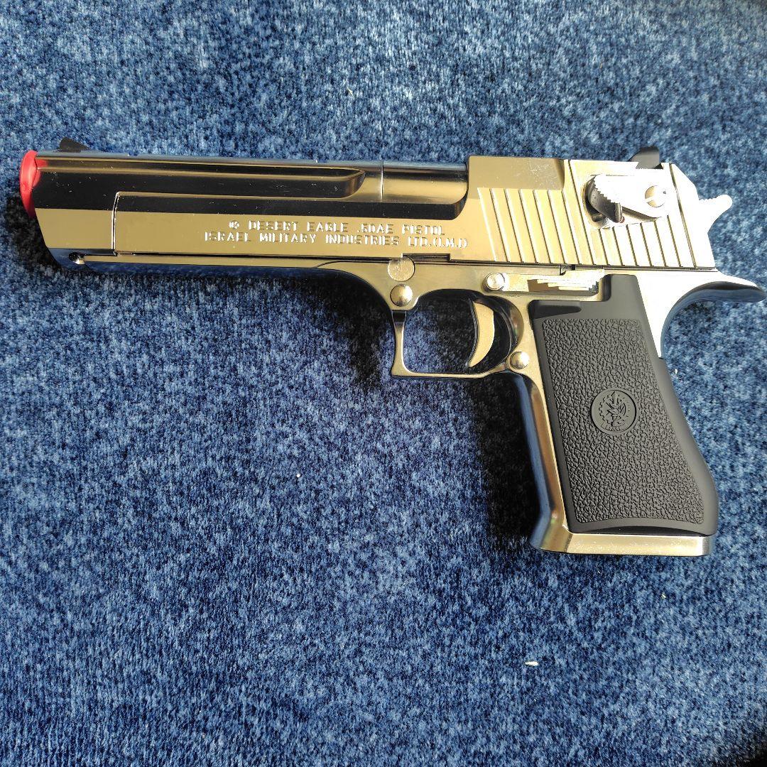 美品　東京マルイ DESERT EAGLE .50AE クロームステンレス