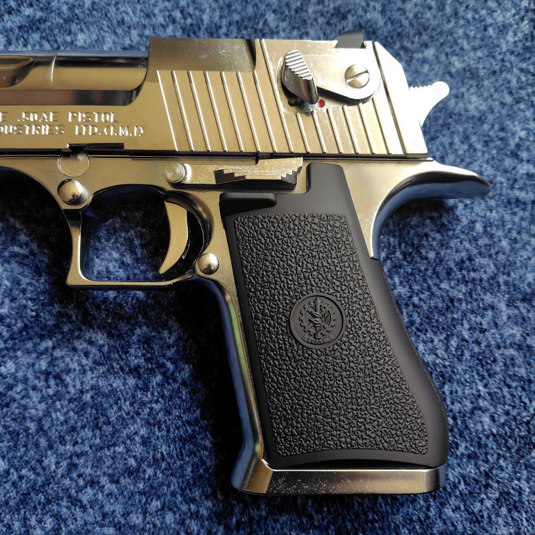 美品　東京マルイ DESERT EAGLE .50AE クロームステンレス