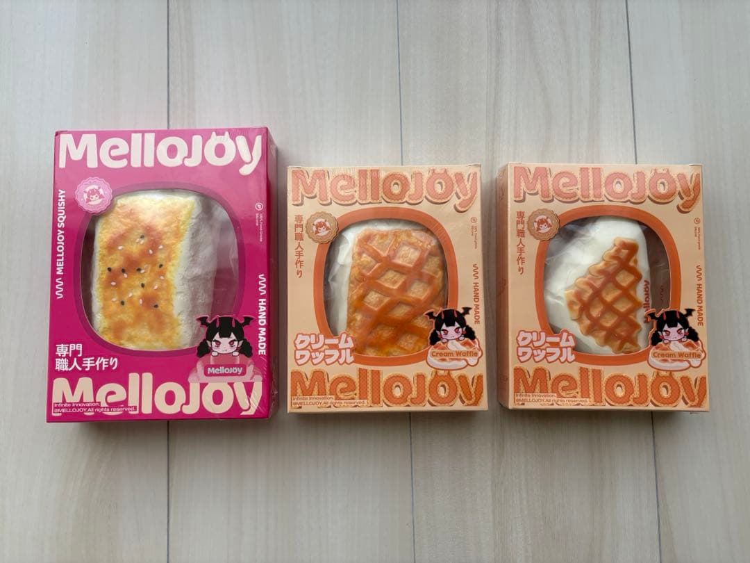 Mellojoy メロジョイ　クリームワッフル　大満足焼き餅