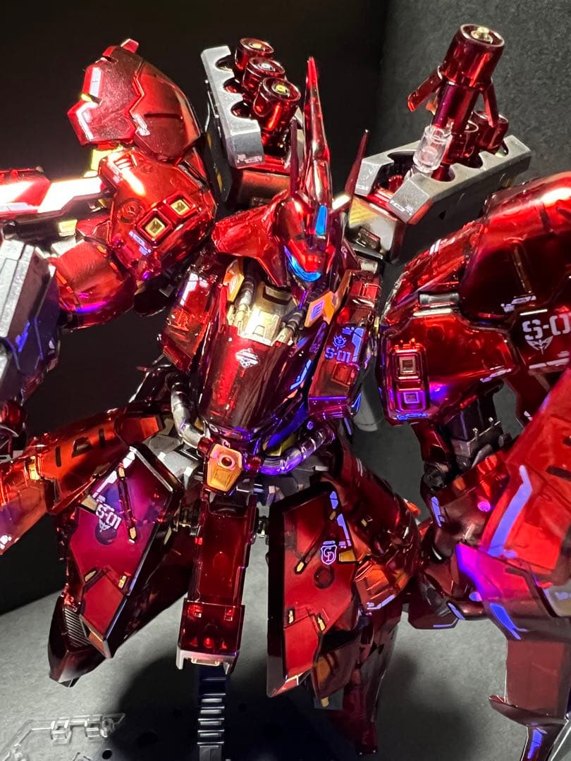 RG サザビー メカニカルコアメッキ 塗装済 完成品 ガンダムベース限定
