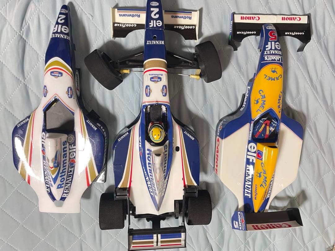 ラジコン 1/10 ウイリアムズ 3セット　f103未使用シャーシ付き
