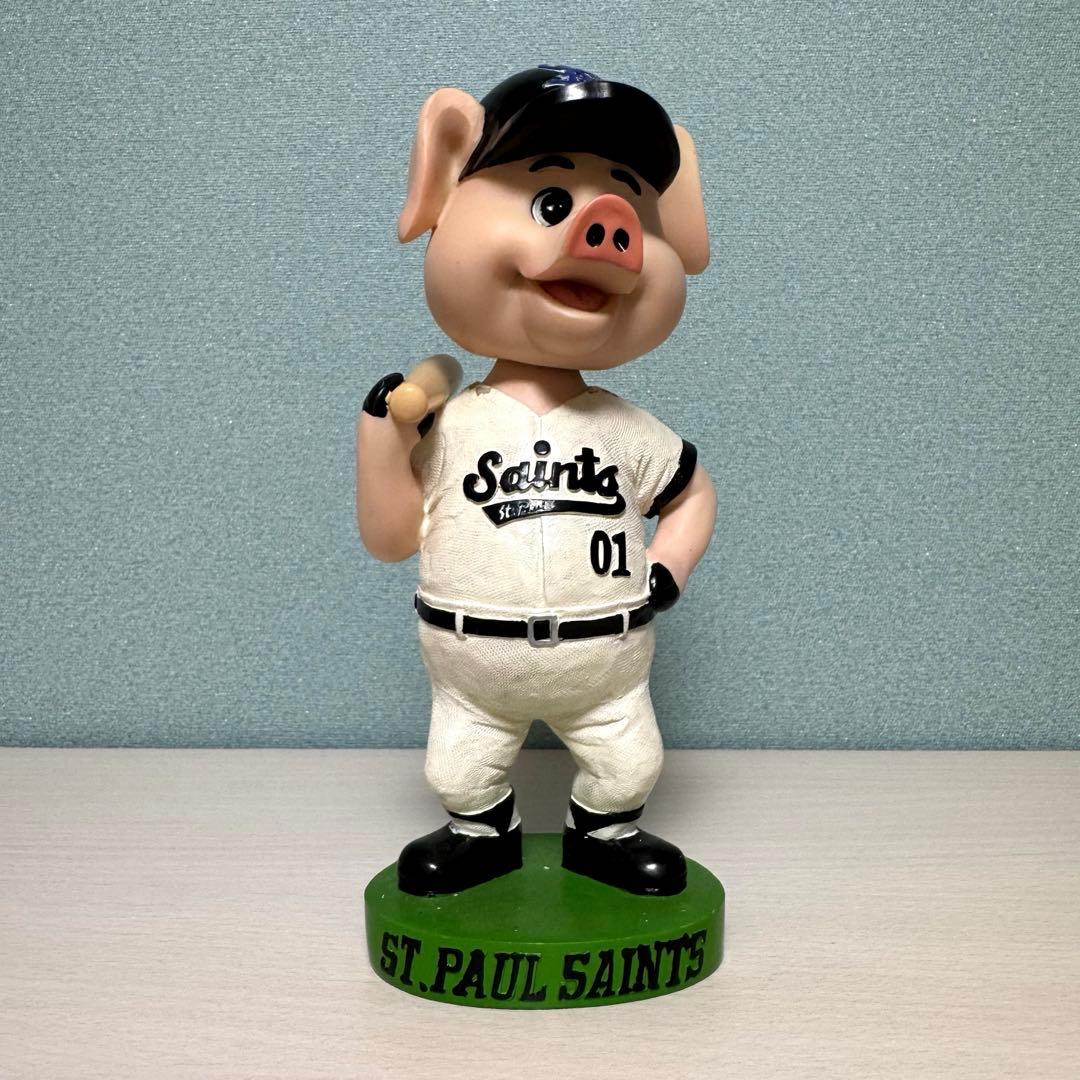 【BOBBLE HEAD】ST. PAUL SAINTS 首振り人形