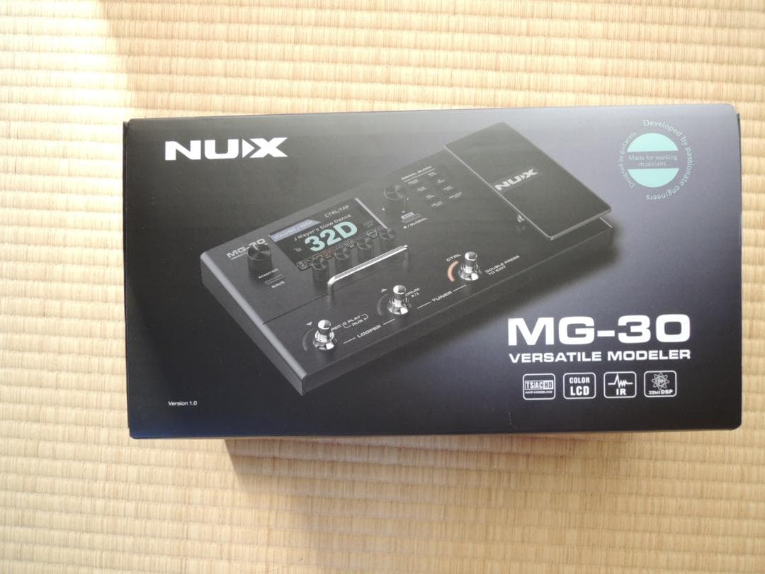 ★新同美品♪　NUX MG-30★元箱・おまけつき♪