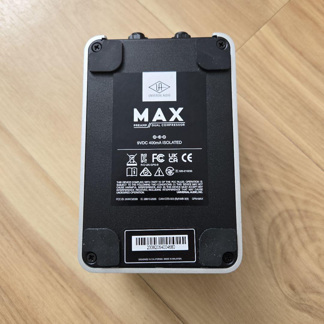 ギター UAFX MAX Dual Compressor
