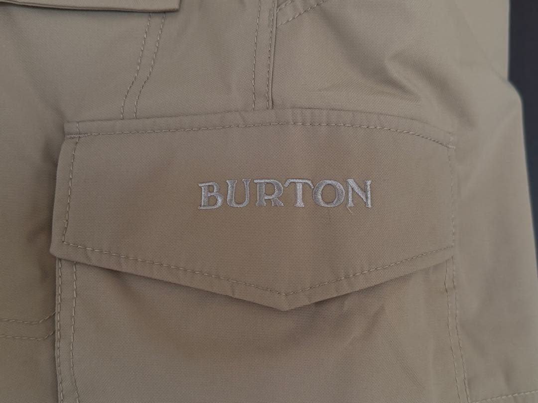 BURTON/パンツ/スノーボード/ベージュ/カーゴ/ウェア/チノパン/M/美品