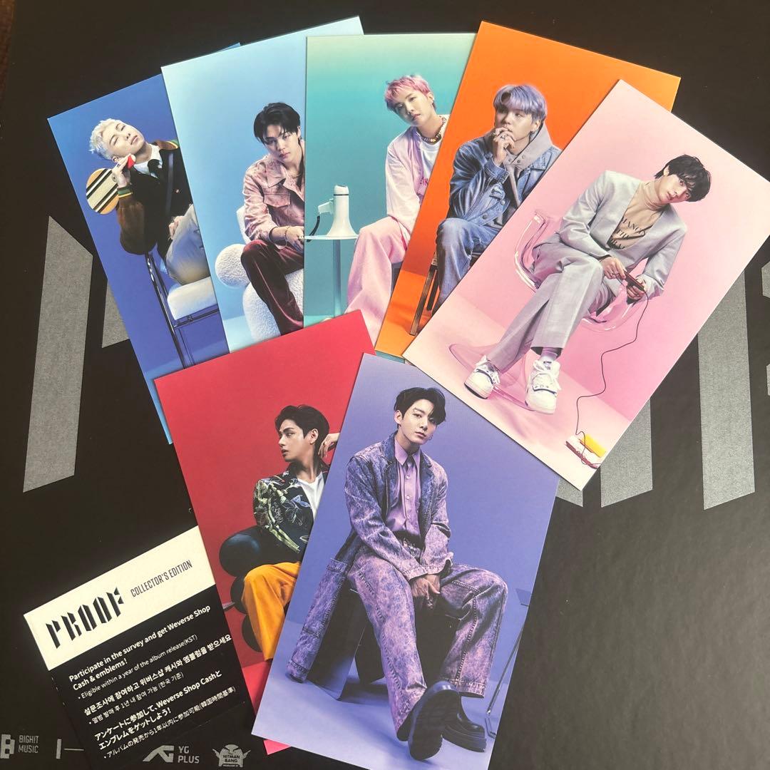 抜け無BTS PROOF Collector's Edition Weverse
