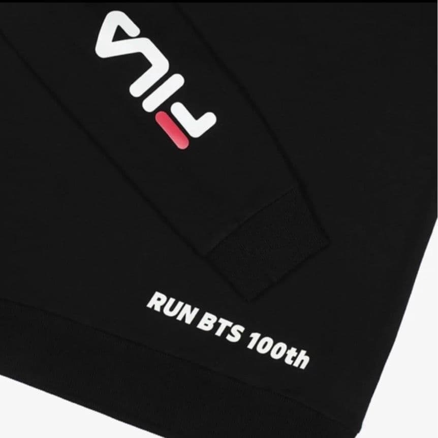 BTS FILA BTS Run 100th 韓国限定 100話記念 トレーナー