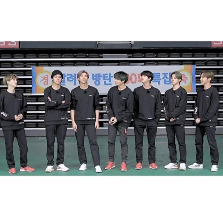 BTS FILA BTS Run 100th 韓国限定 100話記念 トレーナー
