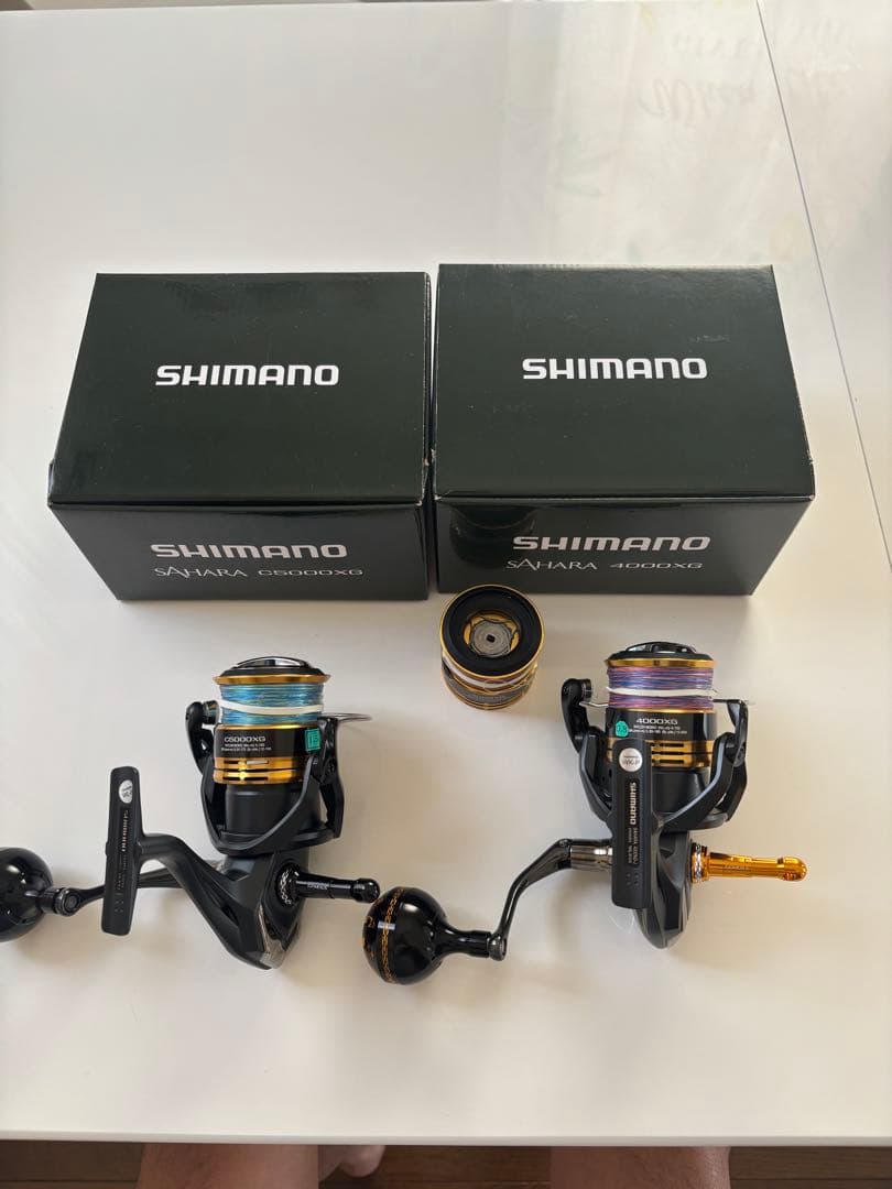 SHIMANO SAHARA 4000XG & 5000XG 2個セット